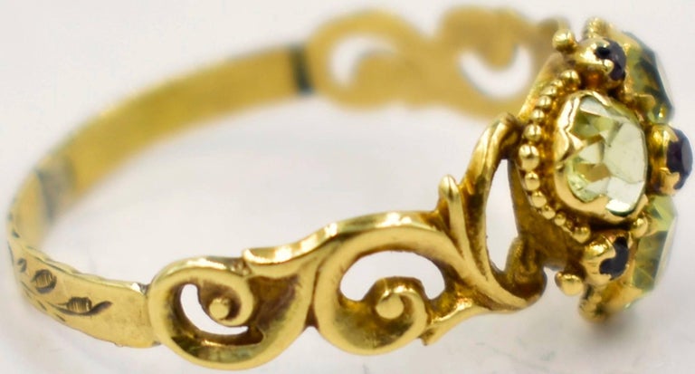 Antique Chrysoberyl Ring at 1stDibs