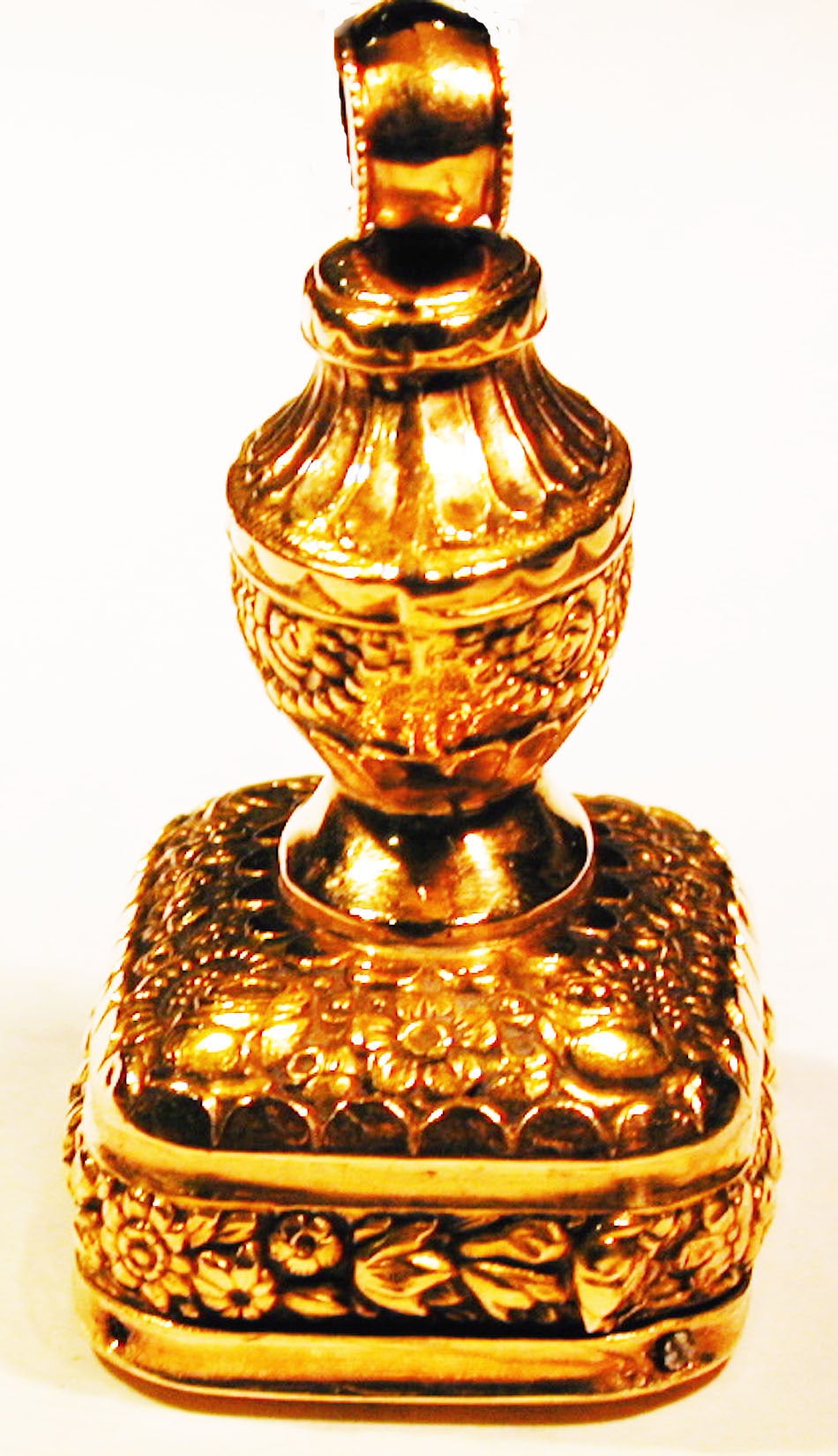 Amazing Antique Gold Music Box Fob at 1stDibs | golden music box, fob ...