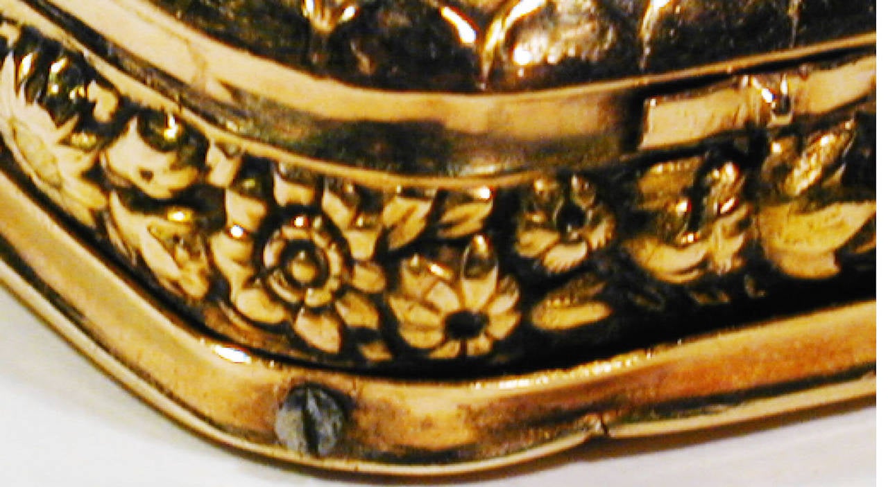 Amazing Antique Gold Music Box Fob at 1stDibs | golden music box, fob ...