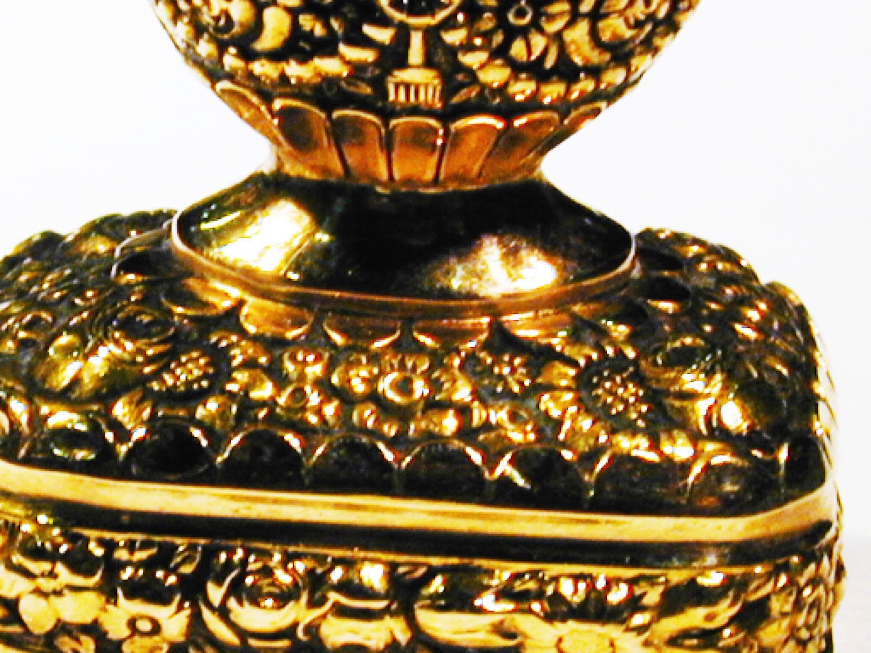 Amazing Antique Gold Music Box Fob at 1stDibs | golden music box, fob ...