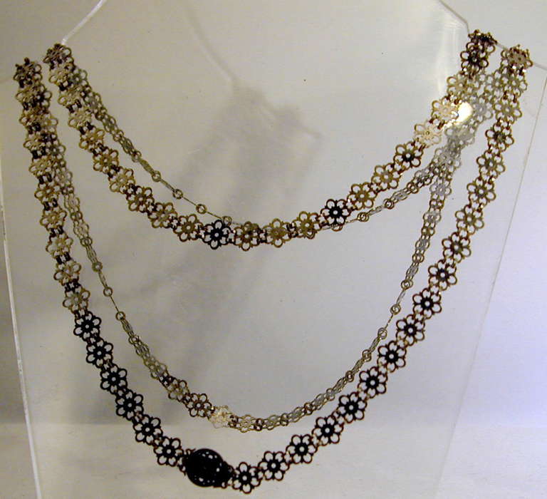 Decorative Georgian Steel Chain at 1stDibs