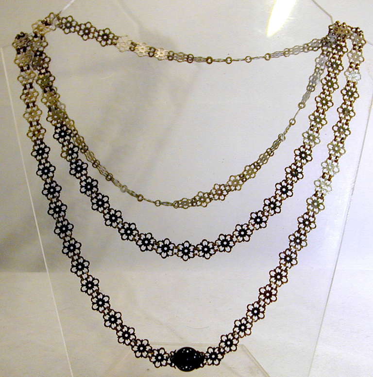 Decorative Georgian Steel Chain at 1stDibs