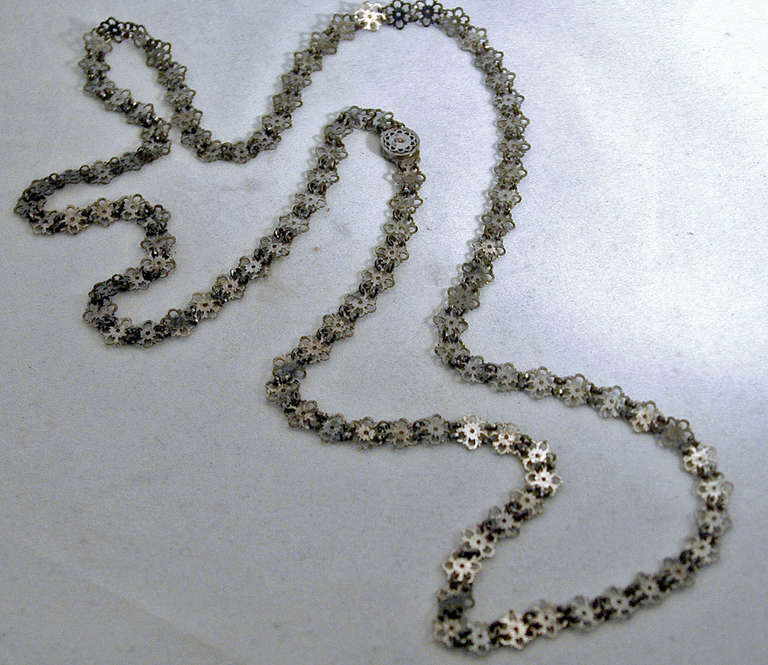 Decorative Georgian Steel Chain at 1stDibs