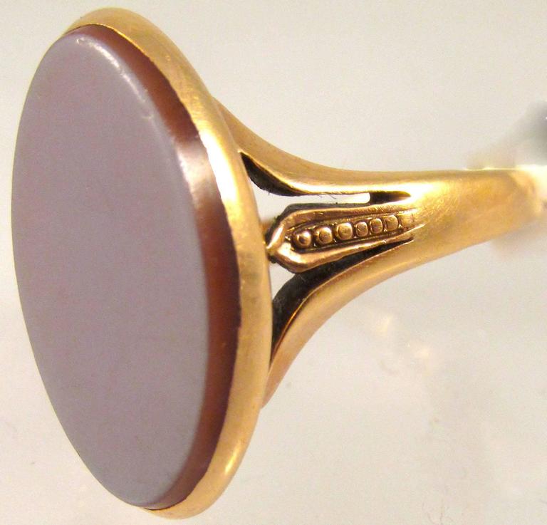 Antique Sardonyx Gold Ring at 1stDibs | antique sardonyx ring, sardonyx ...