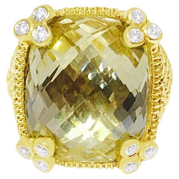 Judith Ripka Rolling Rings with Diamonds at 1stDibs