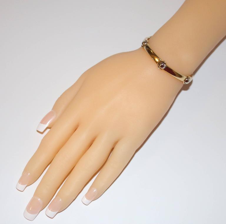Baraka Two Color Gold Bracelet For Sale at 1stDibs | baraka gold ...