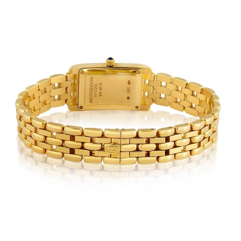 Concord Lady's Yellow Gold Diamond Veneto Quartz Wristwatch at 1stDibs ...