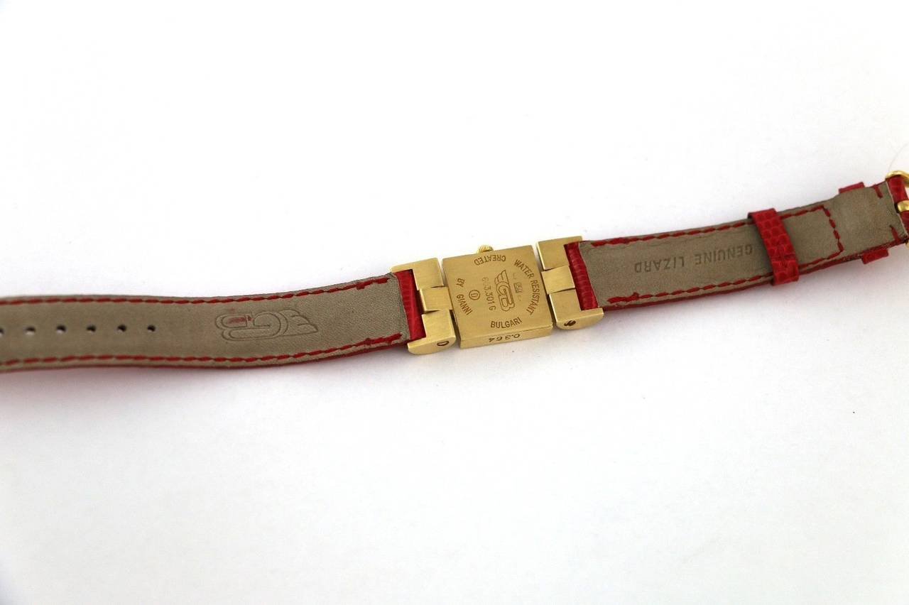 Enigma by Gianni Bulgari Lady's Yellow Gold Quartz Wristwatch at ...