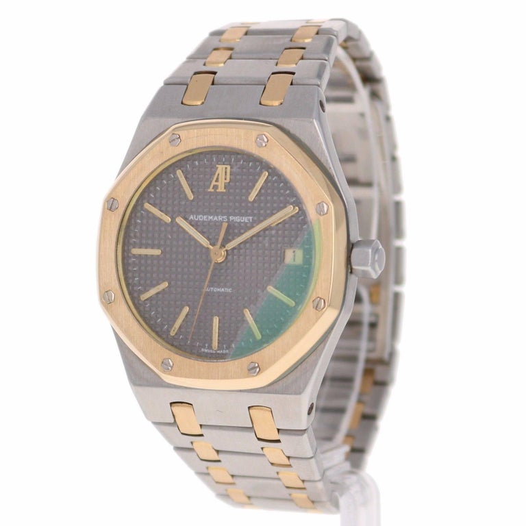 Audemars Piguet Yellow Gold Stainless Steel Royal Oak Automatic ...