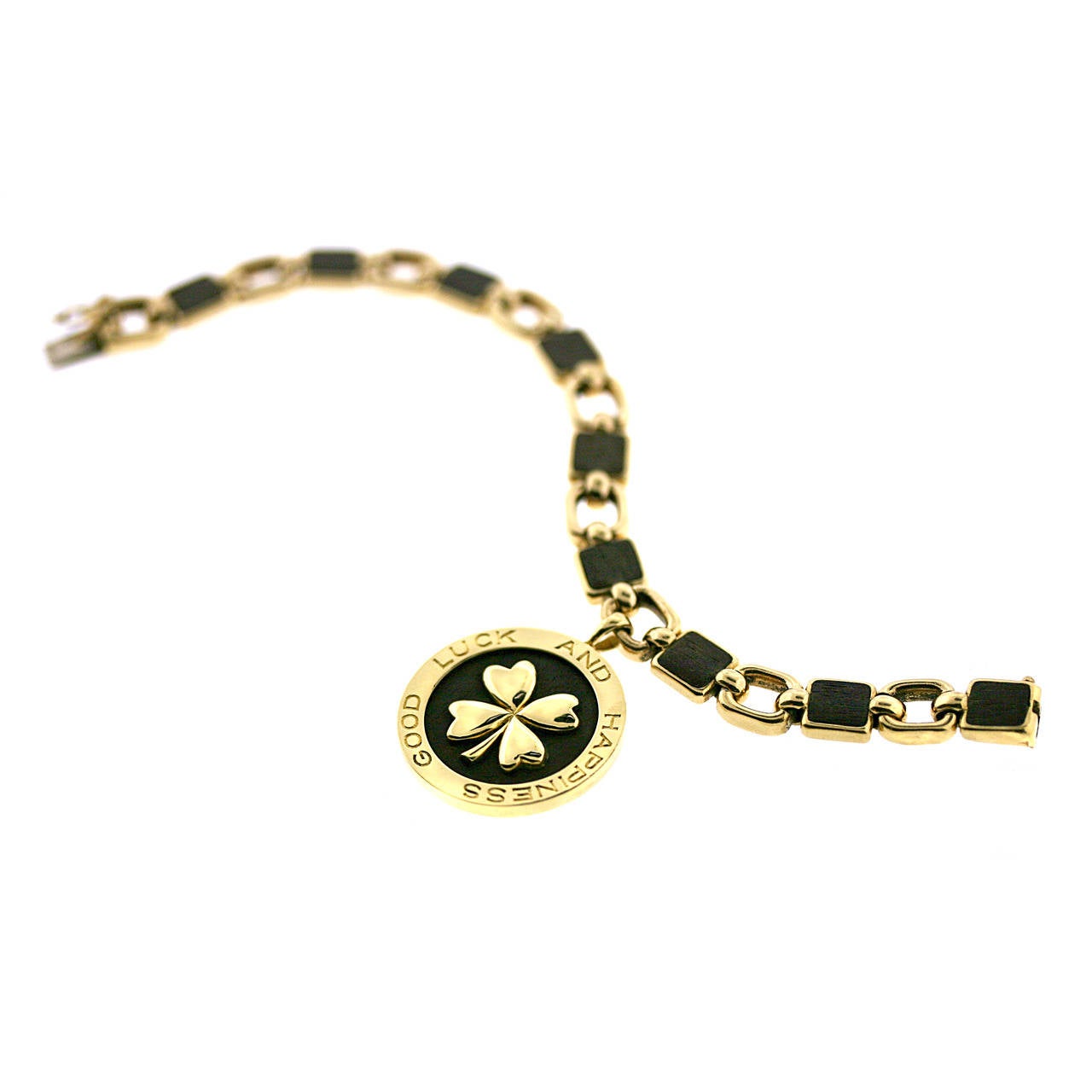 Van Cleef and Arpels Good Luck Charm Bracelet at 1stDibs