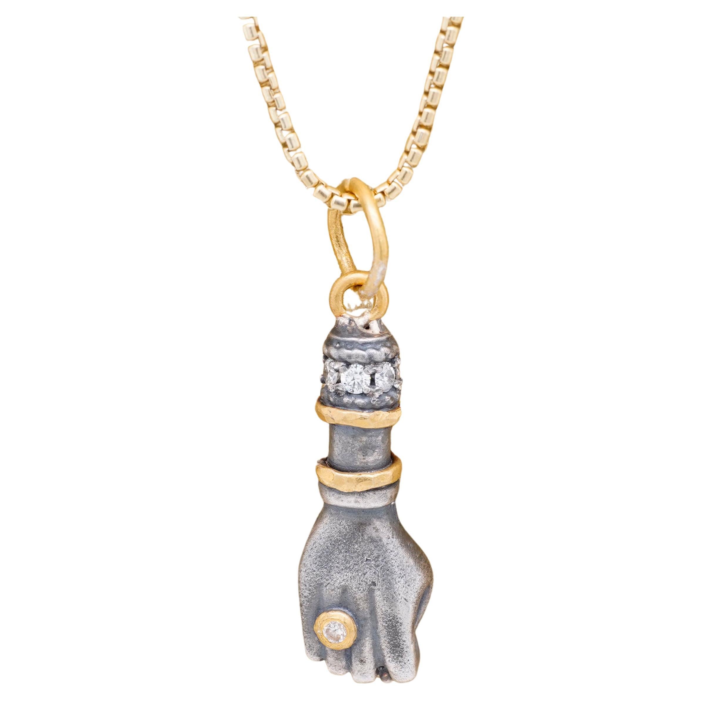 2.25 Ct Oval Opal Charm Pendant Necklace with Diamonds, 24kt Gold and ...