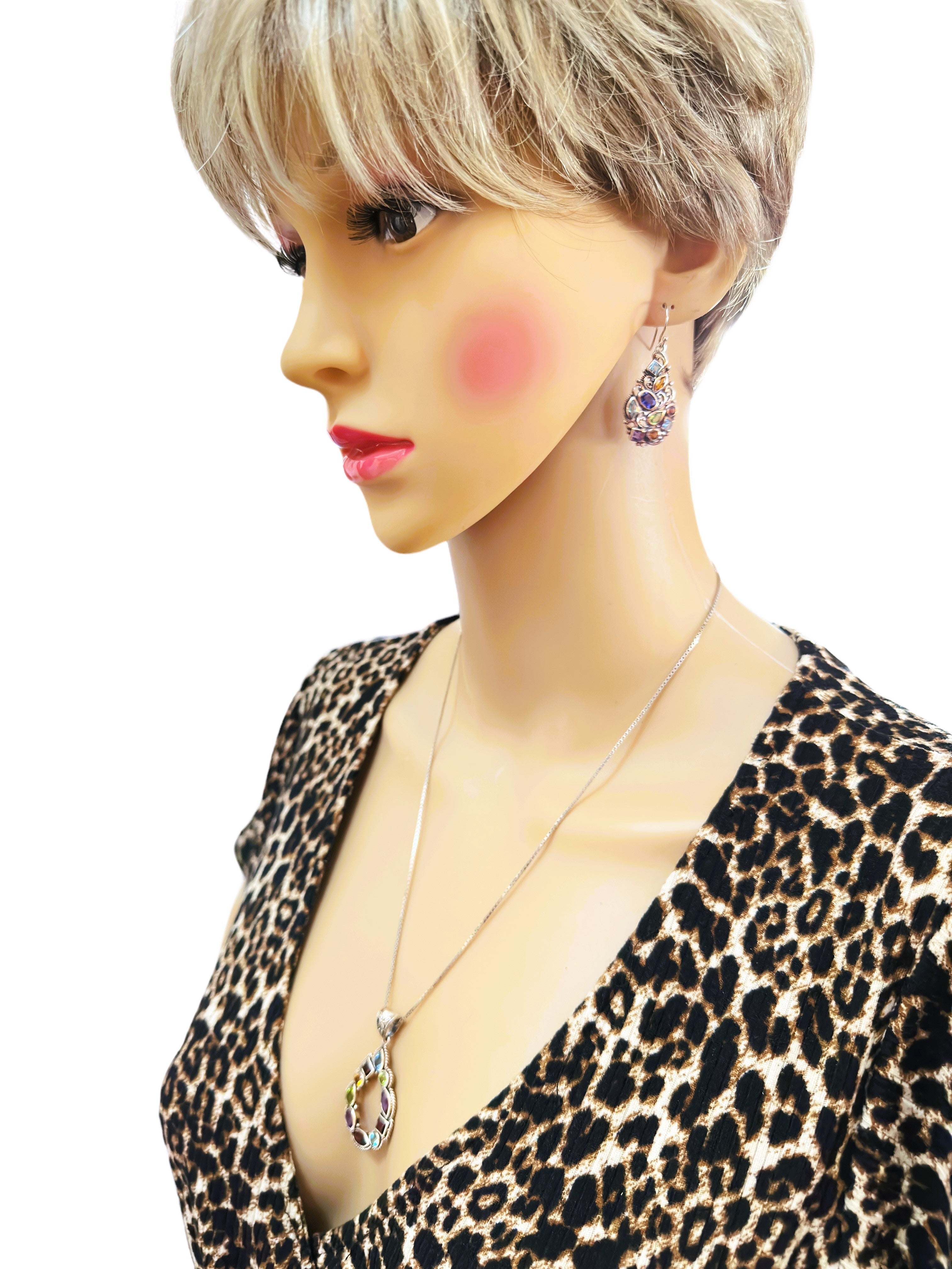 Nicky Butler Limited Ed Raj Collection Sterling Silver Multi-Gemstone ...