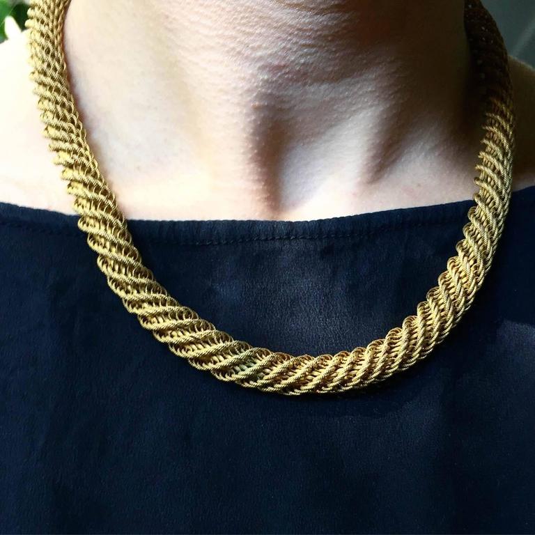 Georgian Era Pinchbeck Necklace For Sale at 1stDibs