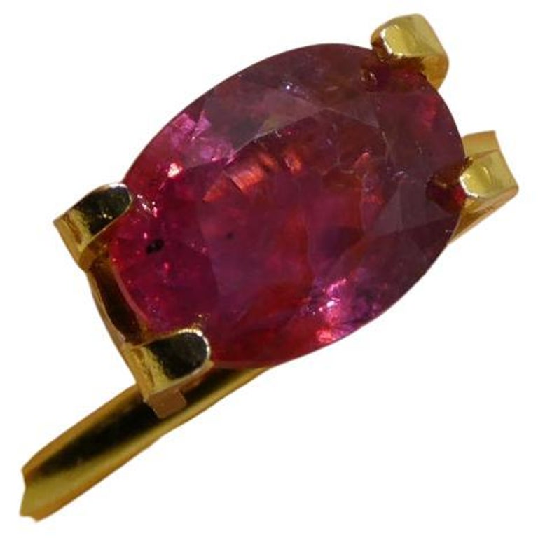 1.67 Carat Oval Red Ruby GIA Certified Madagascar Unheated For Sale at ...