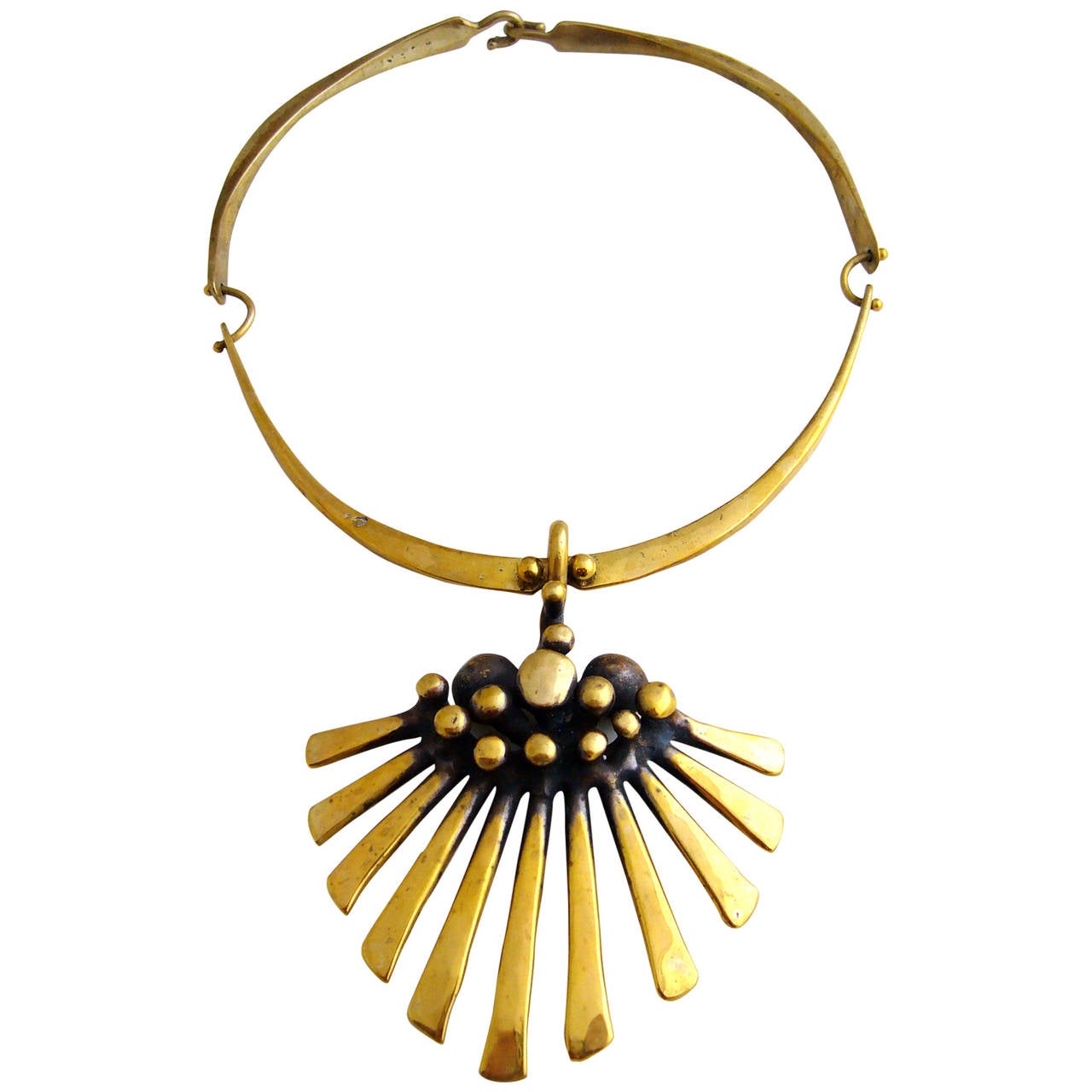 Jack Boyd Bronze Welded Pendant Necklace at 1stDibs | jack boyd jewelry