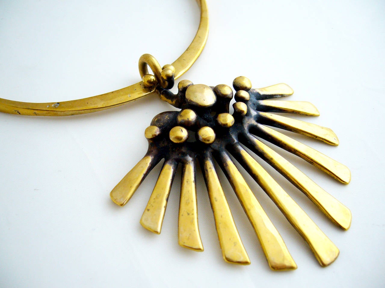 Jack Boyd Bronze Welded Pendant Necklace at 1stDibs | jack boyd jewelry