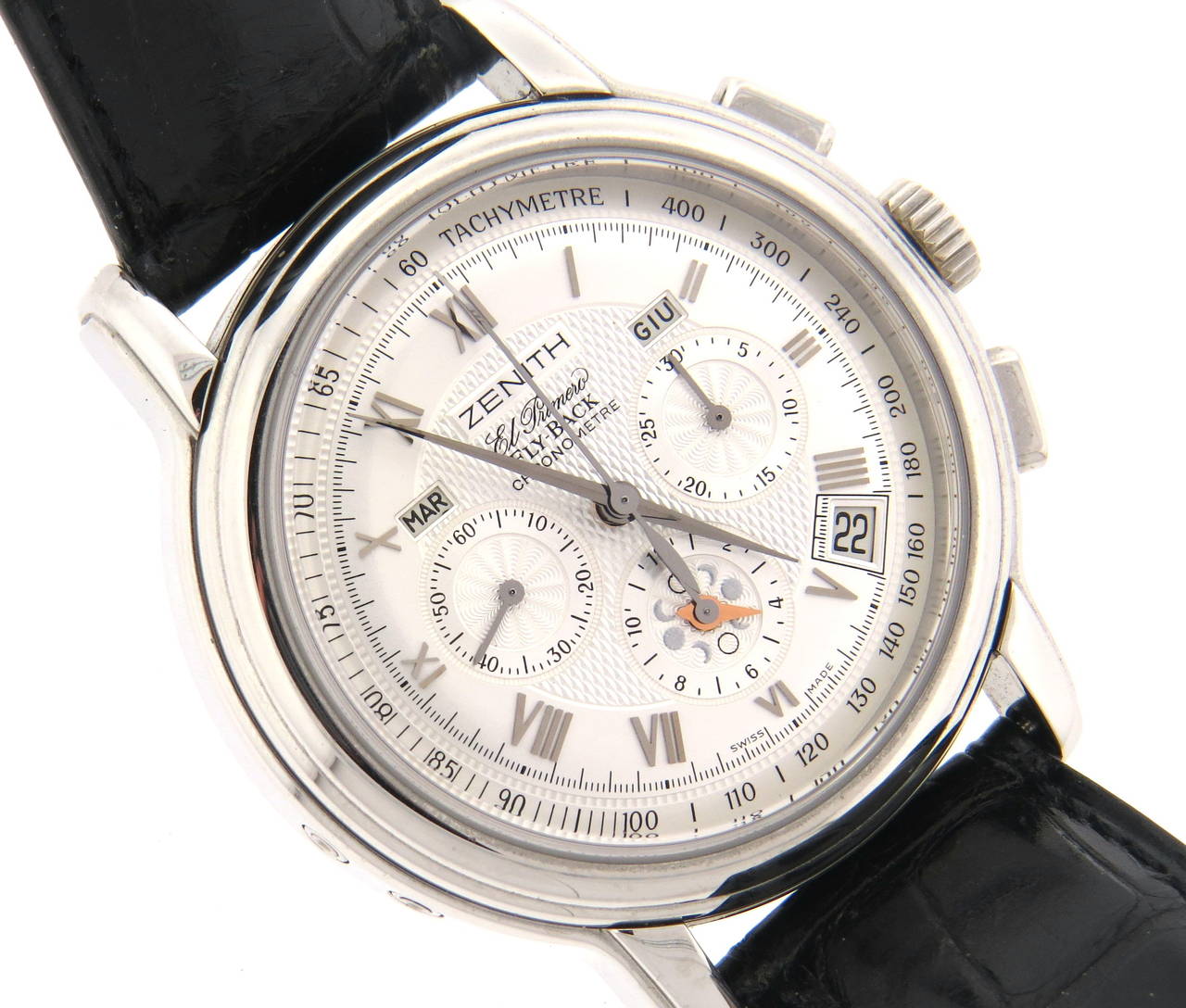 Zenith Stainless Steel El Primero Grande Chronomaster XT Chronograph ...