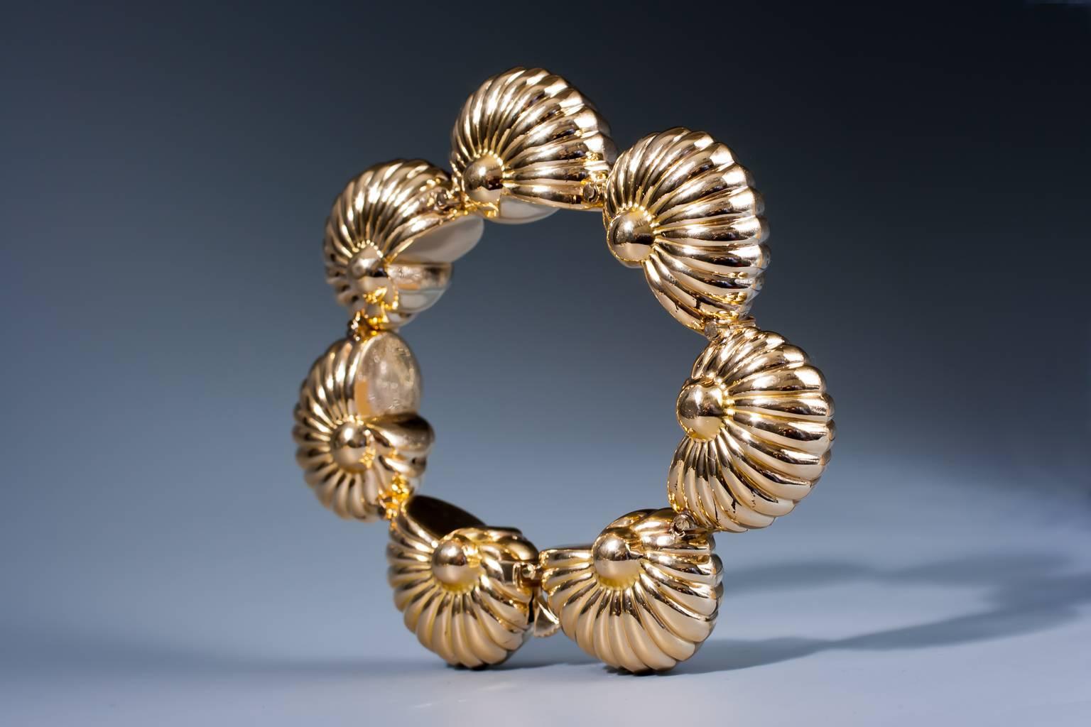 Cartier Magnificent Modernist Gold Set For Sale at 1stDibs