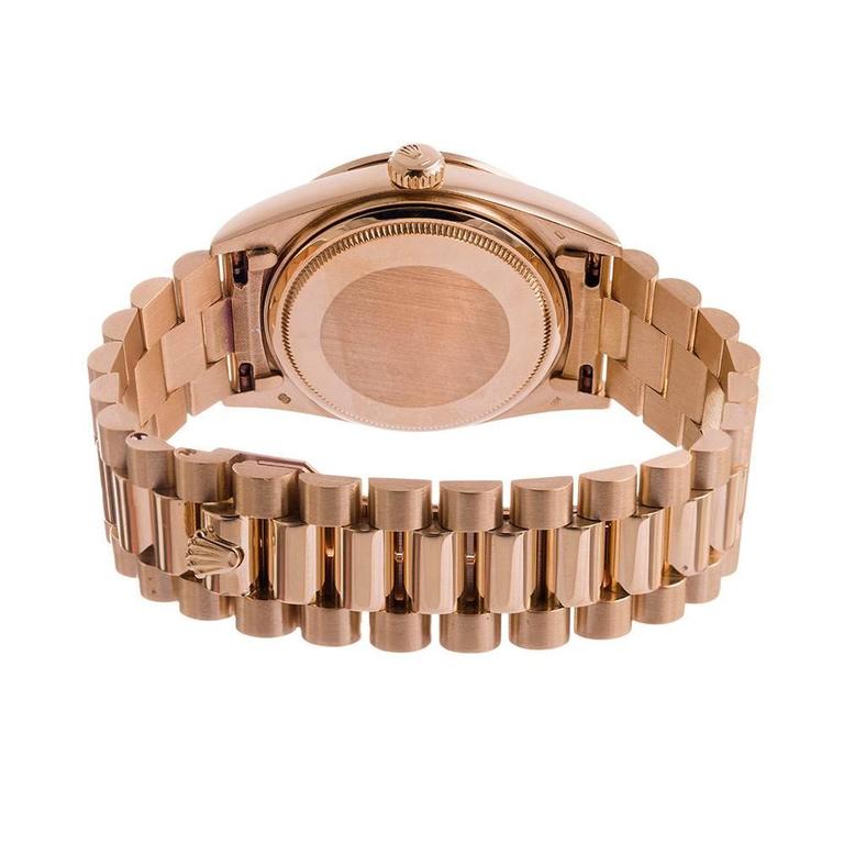 Rolex Diamond Day-Date 18138 with Rare Bezel Circa 1988 at 1stDibs ...