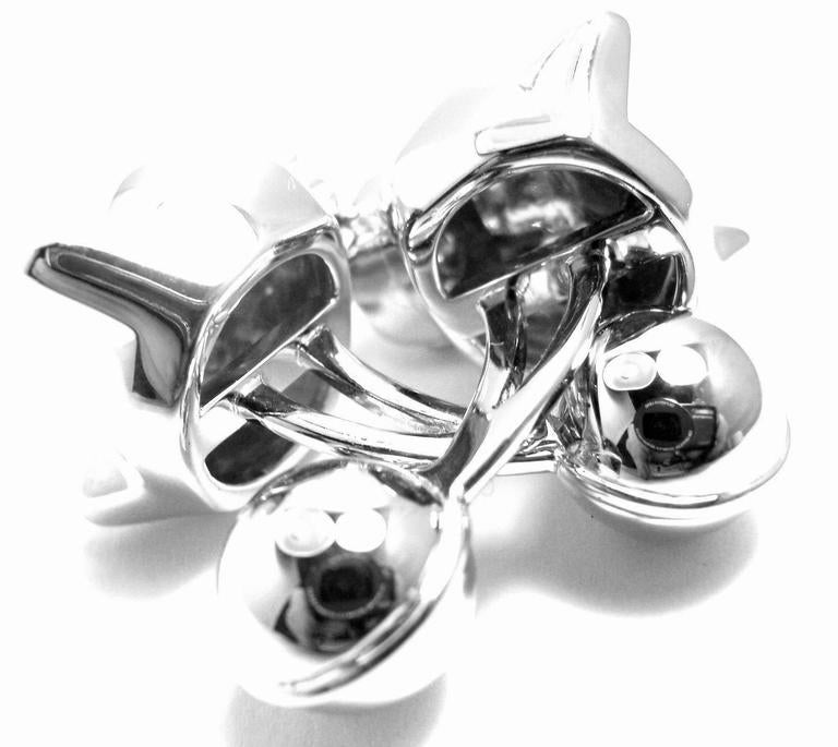 Cartier Panthere Panther Black Onyx Emerald Gold Cufflinks at 1stDibs ...