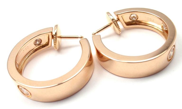 Cartier Love Diamond Gold 150th Anniversary Limited Edition Hoop ...