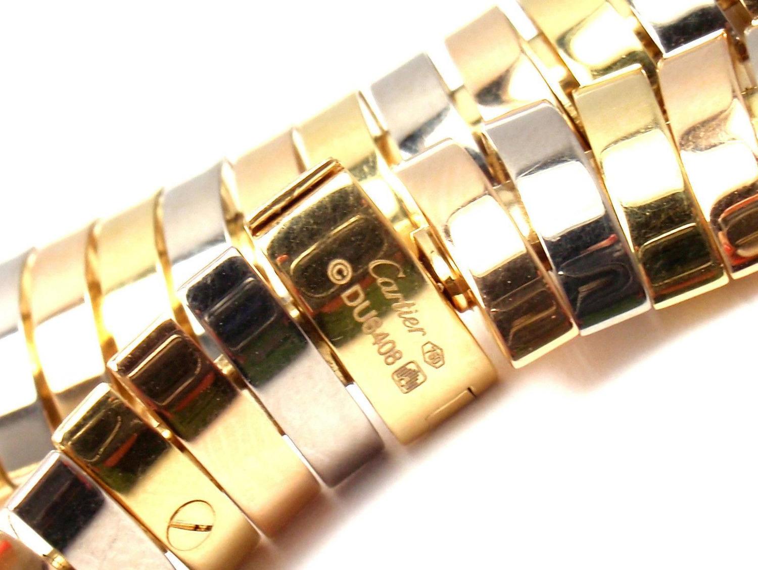 Cartier Tricolor Gold Snake Necklace For Sale at 1stdibs