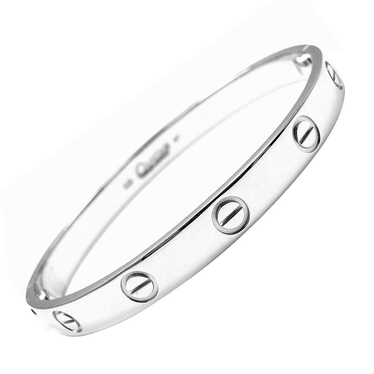 Cartier Gold LOVE Bangle Bracelet at 1stDibs | bracelet drawing, bangle ...