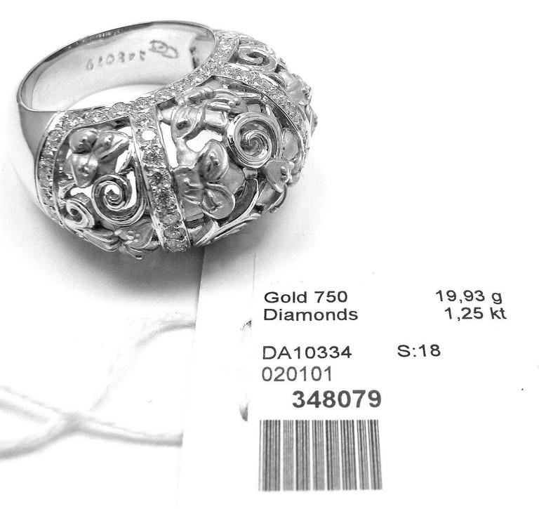 Carrera Y Carrera Taj Mahal Diamond White Gold Ring For Sale at 1stDibs ...