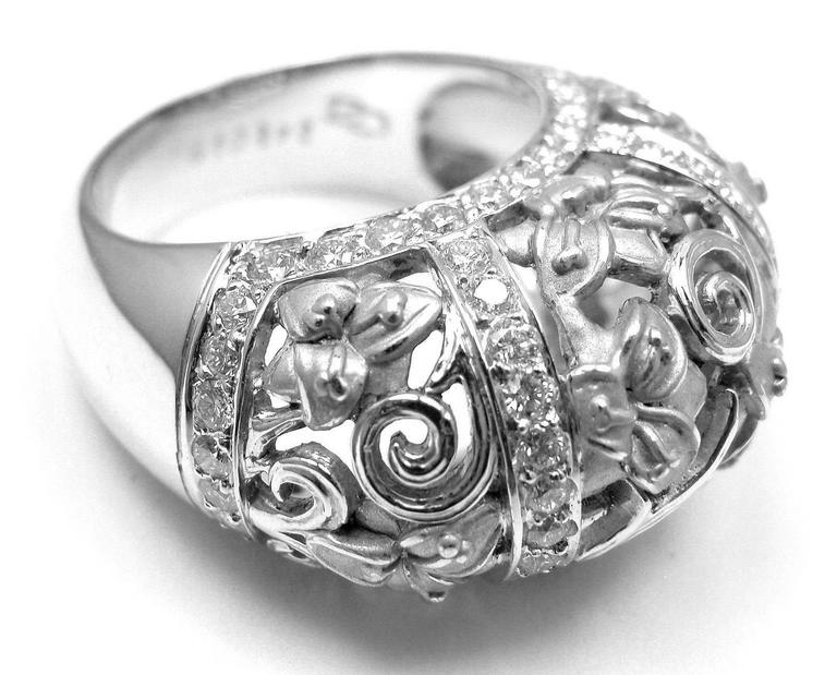 Carrera Y Carrera Taj Mahal Diamond White Gold Ring For Sale at 1stDibs ...