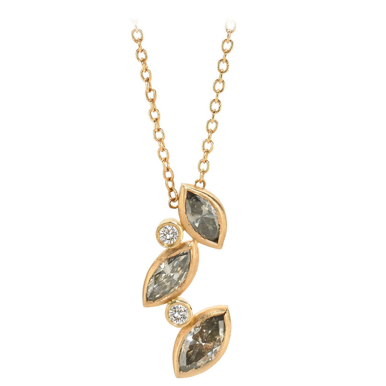 Falling Fancy And White Diamond Gold Necklace For Sale At 1stdibs falling-fancy-and-white-diamond-gold-necklace-for-sale-at-1stdibs