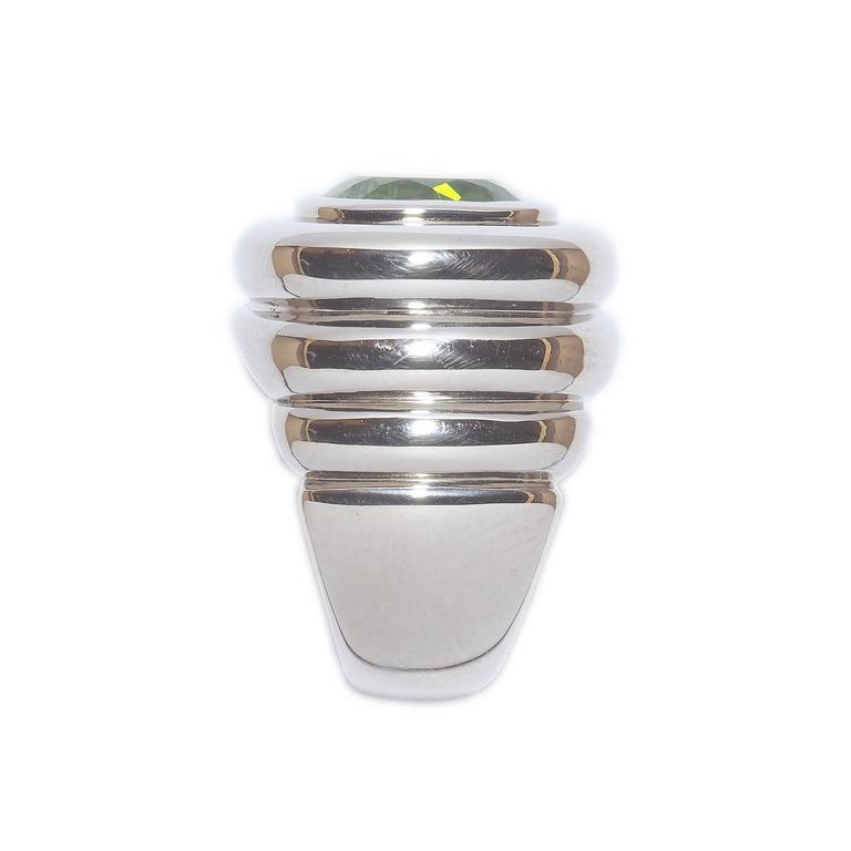 Colleen B. Rosenblat peridot gold ring at 1stDibs