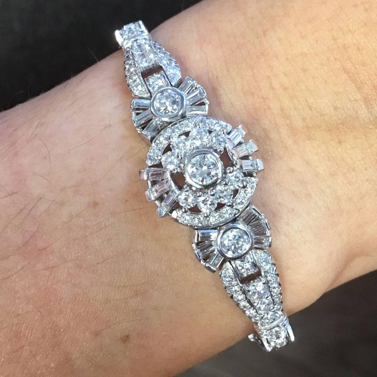 Diamond Vintage Bracelet at 1stDibs