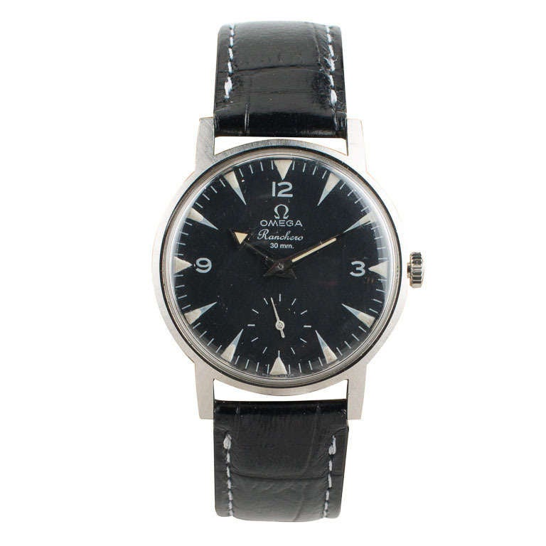 Omega Stainless Steel Ranchero Wristwatch circa 1957 at 1stDibs | omega ...