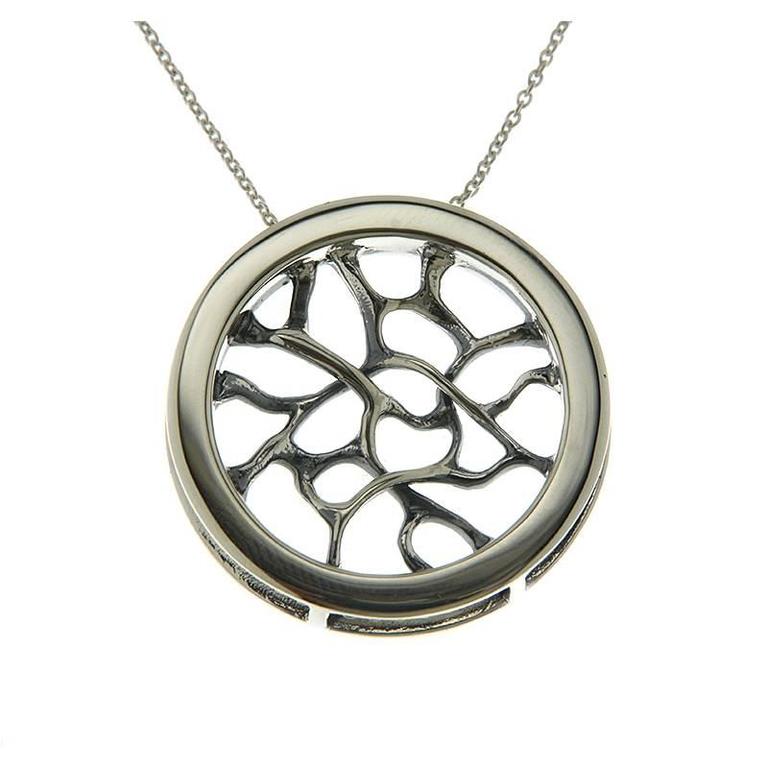 Web Silver Necklace For Sale (Free Shipping) at 1stDibs