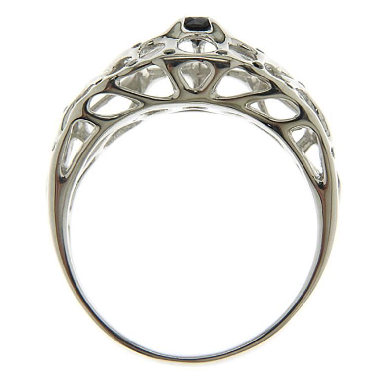 Sterling Silver Web Ring For Sale at 1stDibs