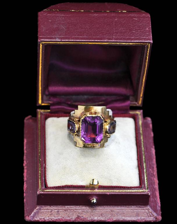 Arts and Crafts Ecclesiastical Ring at 1stDibs | ecclesiastical ring ...