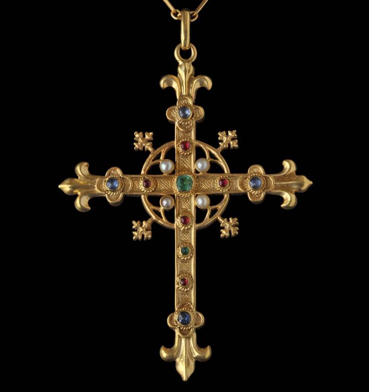 An Exquisite Reversible Latin Cross at 1stDibs
