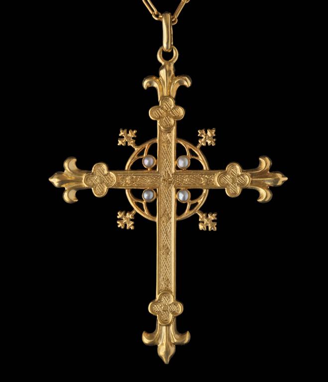 An Exquisite Reversible Latin Cross at 1stDibs