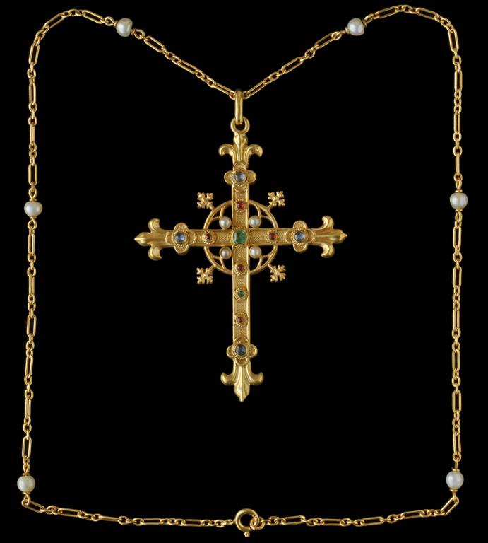 An Exquisite Reversible Latin Cross at 1stDibs