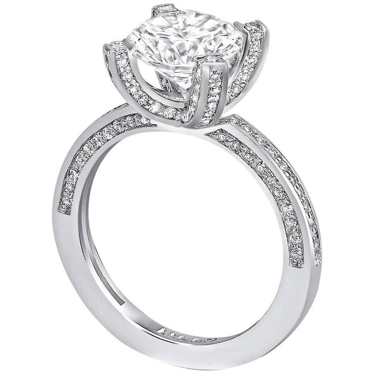 GIA Certified 1.01 Carat F Color SI2 Clarity Diamond Gold Engagement ... GIA Certified 1.01 Carat F Color SI2 Clarity Diamond Gold Engagement ...