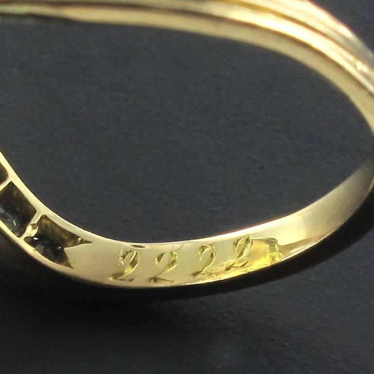 French Napoleon 3 1850s Emerald Diamond Duchess Ring at 1stDibs ...