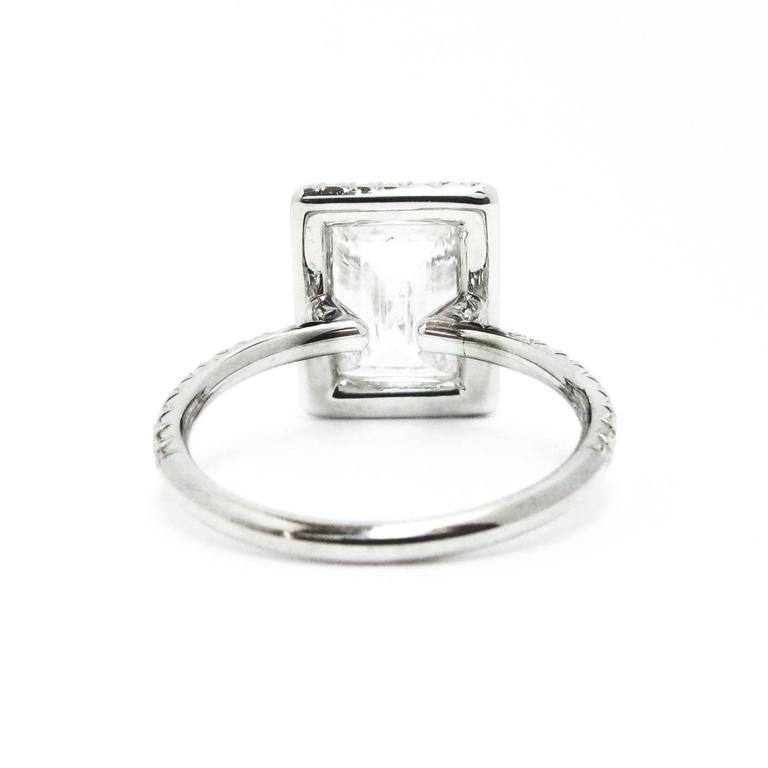 2.22 Carat GIA Cert Tycoon Cut Diamond Platinum Frame Ring at 1stDibs ...