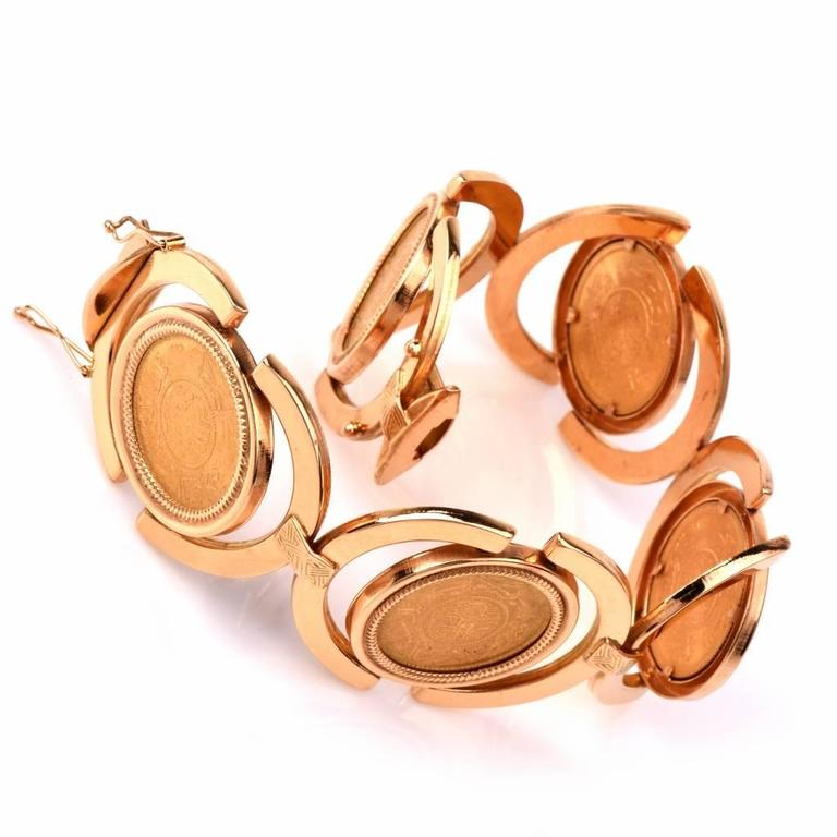 Middle Eastern Gold Coin Bracelet at 1stDibs | middle east gold coins ...