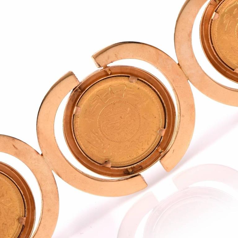 Middle Eastern Gold Coin Bracelet at 1stDibs | middle east gold coins ...