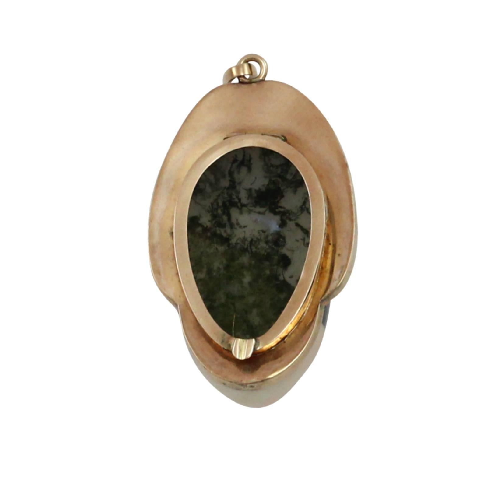 18th Century Masked Lady Patch Box Pendant at 1stDibs | 18th century ...