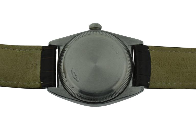 Rolex Stainless Steel Oyster Perpetual Bubble Back Wristwatch Ref 2764 ...