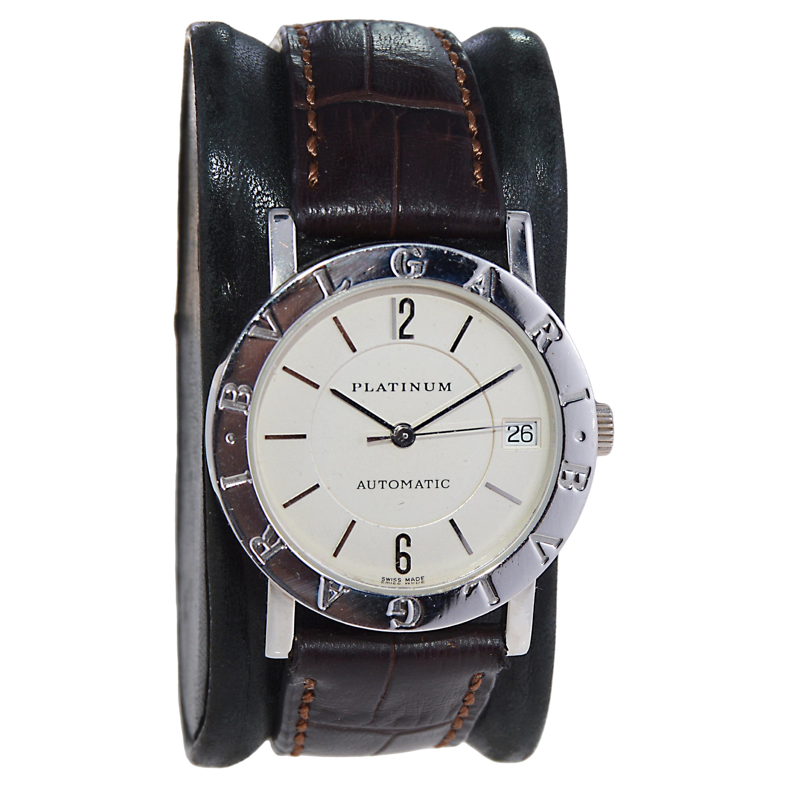 Dunhill Yellow Gold Rectangular Drivers Wristwatch circa 2000s at ...