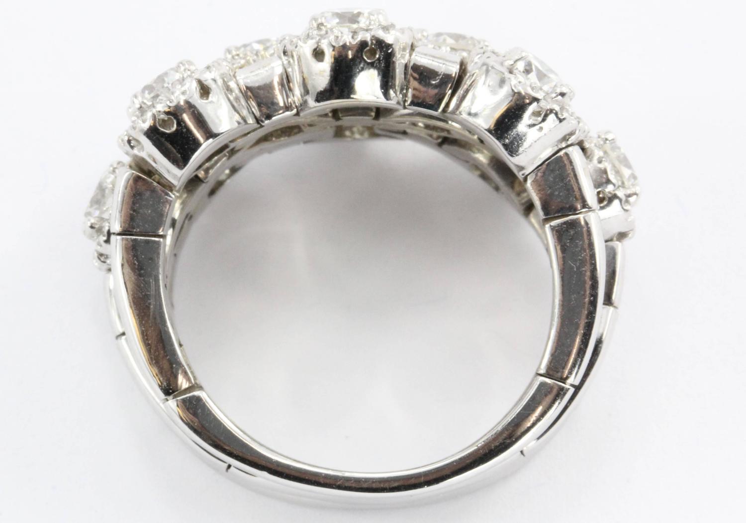 Sonia Bitton Diamond Gold Flex Ring at 1stdibs