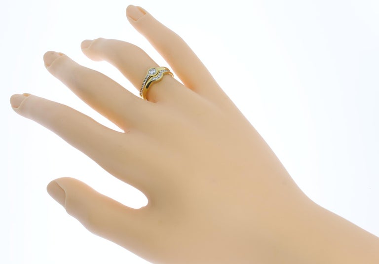 Twin Diamond Gold Rings For Sale at 1stDibs | twin rings gold, twins ...