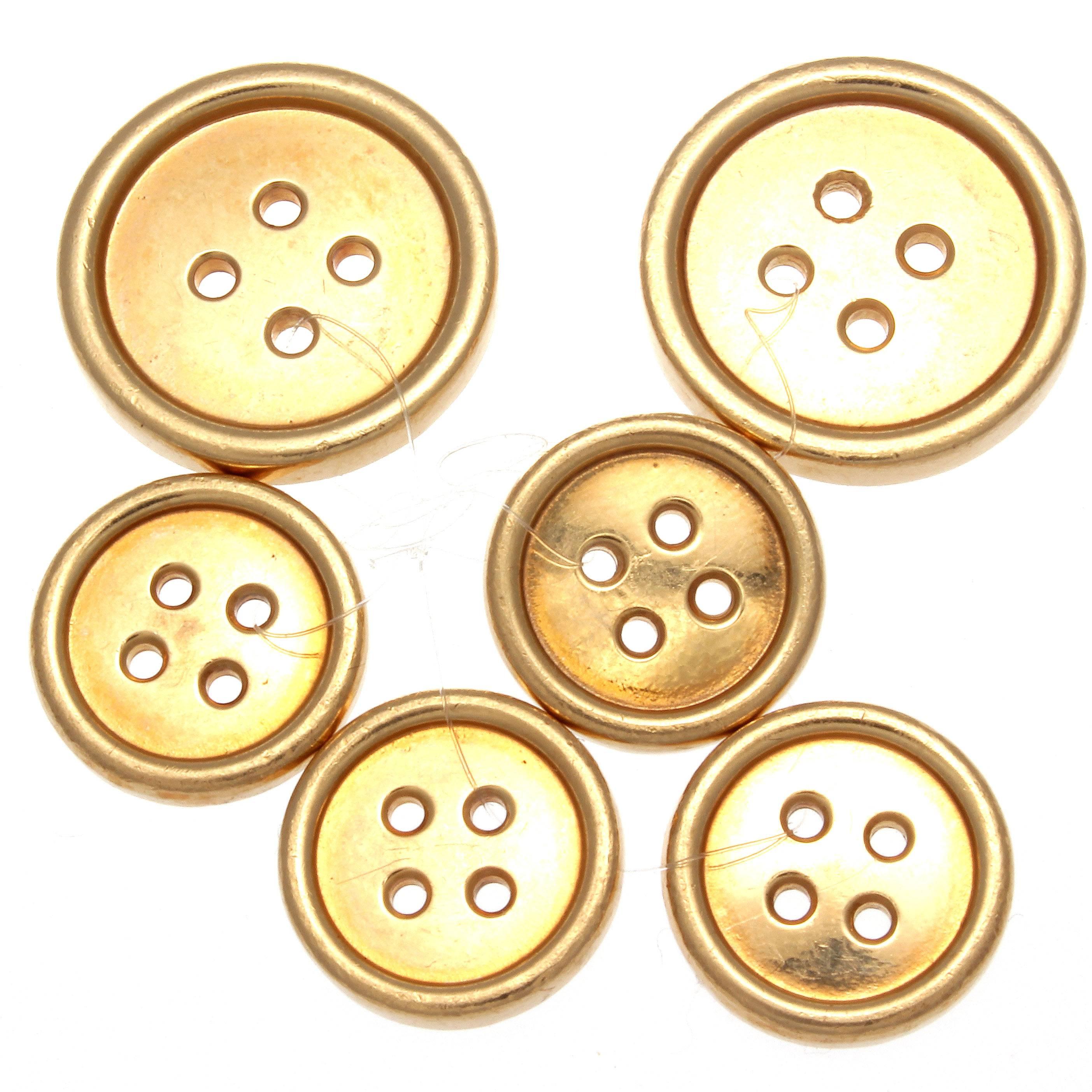Tiffany Gold Buttons For Sale at 1stDibs